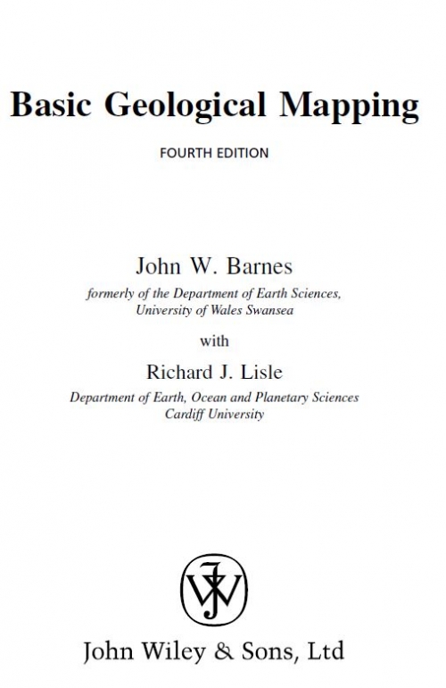 Basic geological mapping / Основы геологического картирования ...